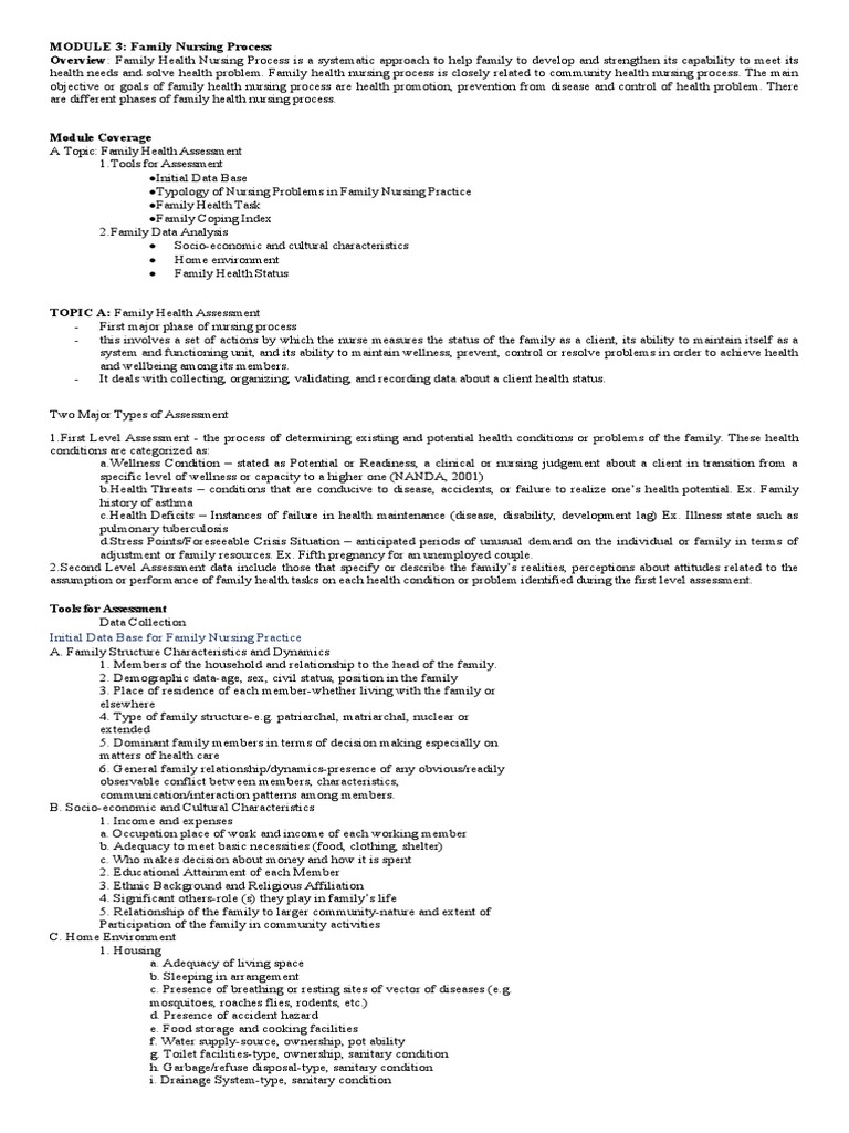 CHN 1 (Module 3) | PDF | Expert | Nursing