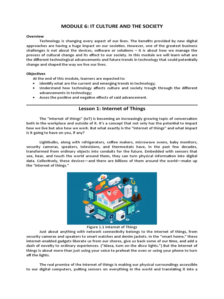 Internet of Things | PDF | Internet Of Things | Home Automation