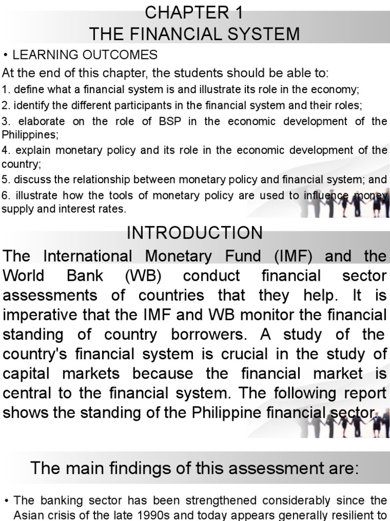 Chapter 1.the Financial System | PDF | Money Supply | Monetary Policy
