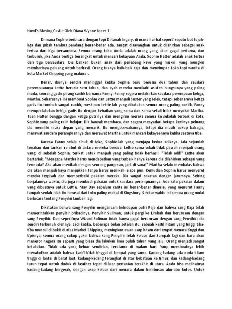 Howls Moving Castle | PDF