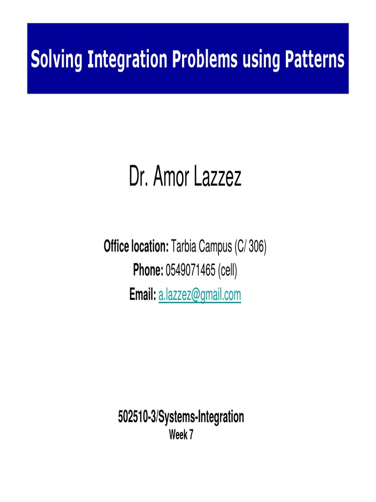 Chapter5-Solving Integration Problems Using Patterns | PDF | Network Socket | Transmission ...