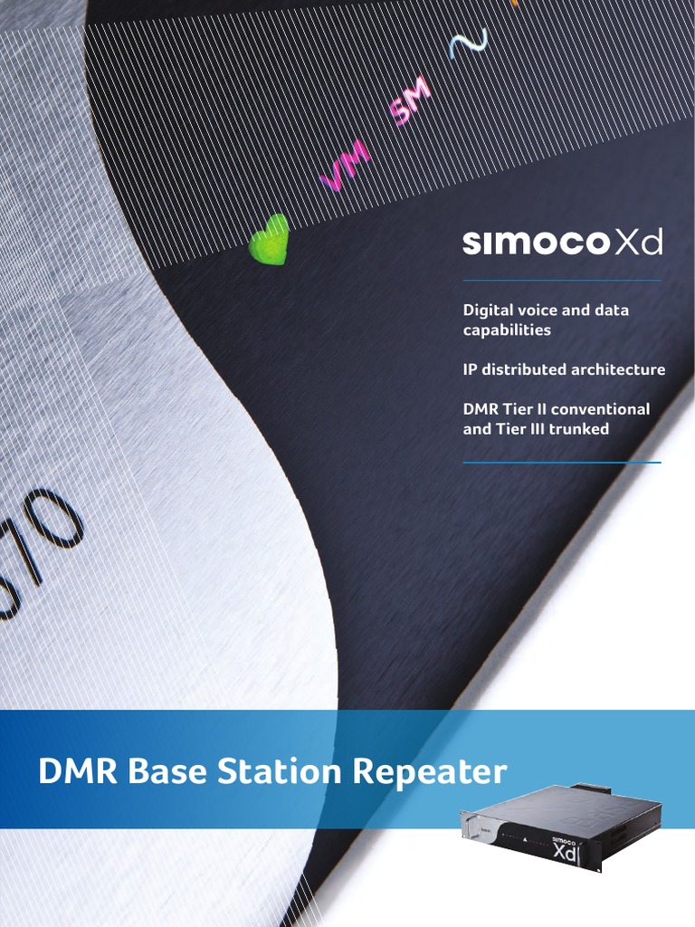 Simoco XD - Base Station Repeater - EMEA AUS | PDF | Computer Network ...