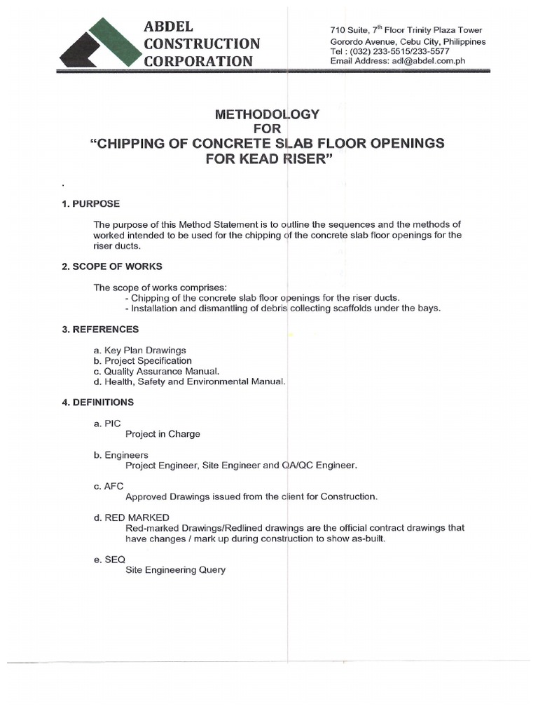 Chipping Methodology | PDF