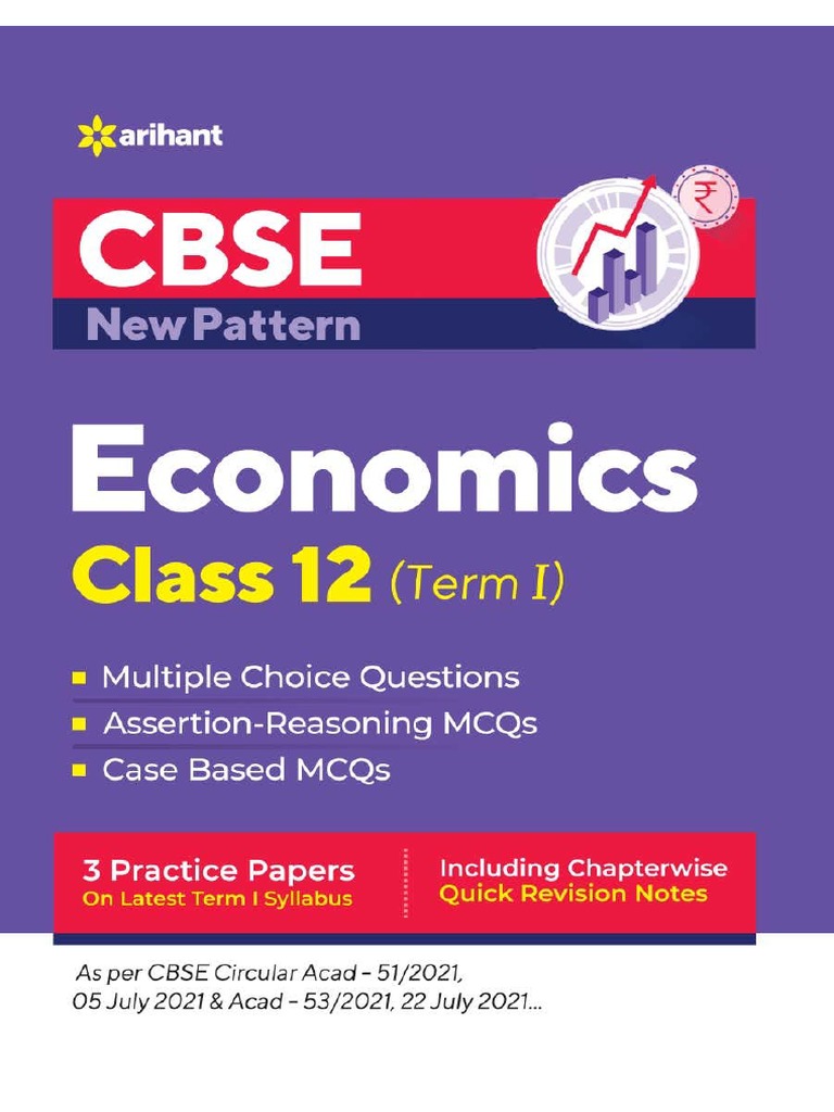 Economics Class 12 MCQ Book in Hindi | PDF