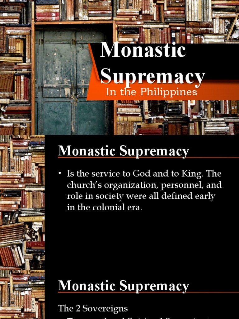 Monastic Supremacy ppt-1 | PDF | Religion & Spirituality