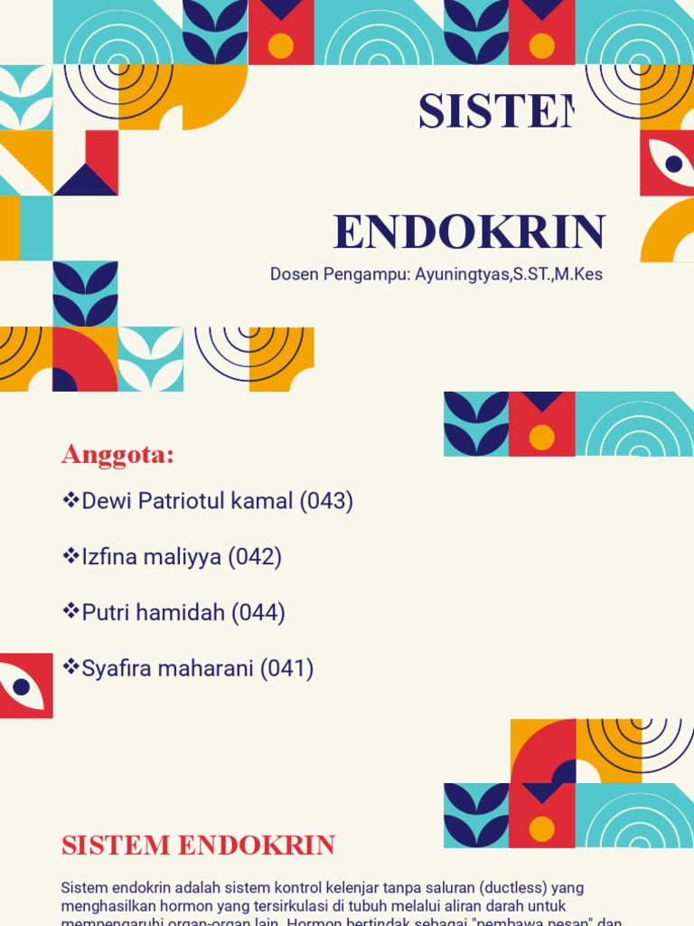Presentasi Sistem Endokrin Anfis | PDF