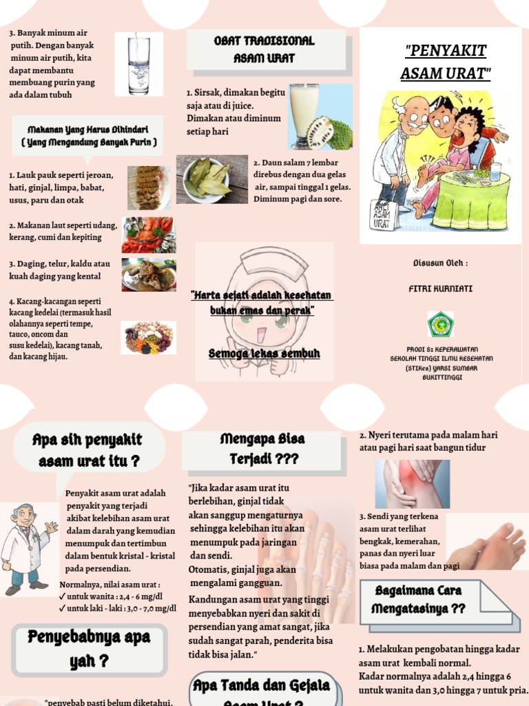 Leaflet Asam Urat | PDF