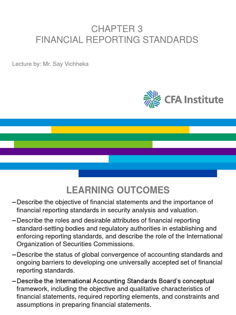 CH3 - Financial Report Standards | PDF | International Financial ...