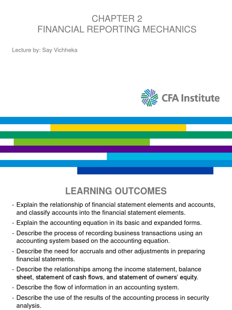 CH2 - Financial Reporting Mechanics | PDF | Equity (Finance) | Expense