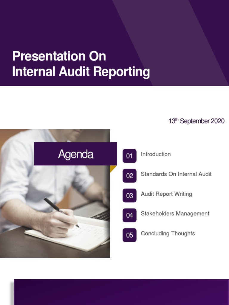 Internal Audit Reporting SP | PDF | Internal Audit | Audit