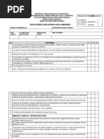 Formato de Check List Comedor | PDF