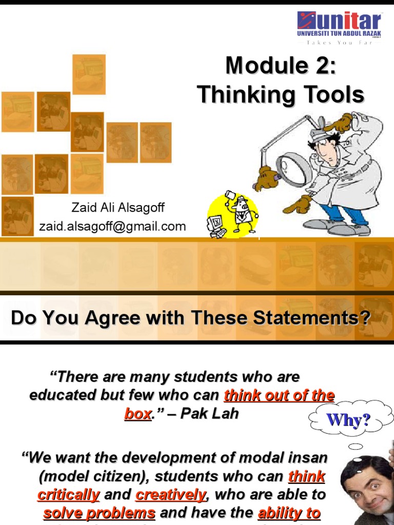 Thinking Tools 1200551630341014 2 | PDF | Concept | Idea