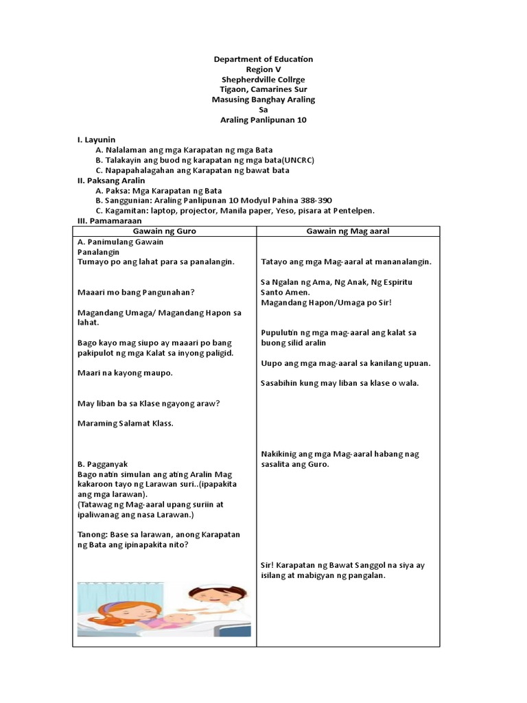 Final Demo Lesson Plan - 1 | PDF