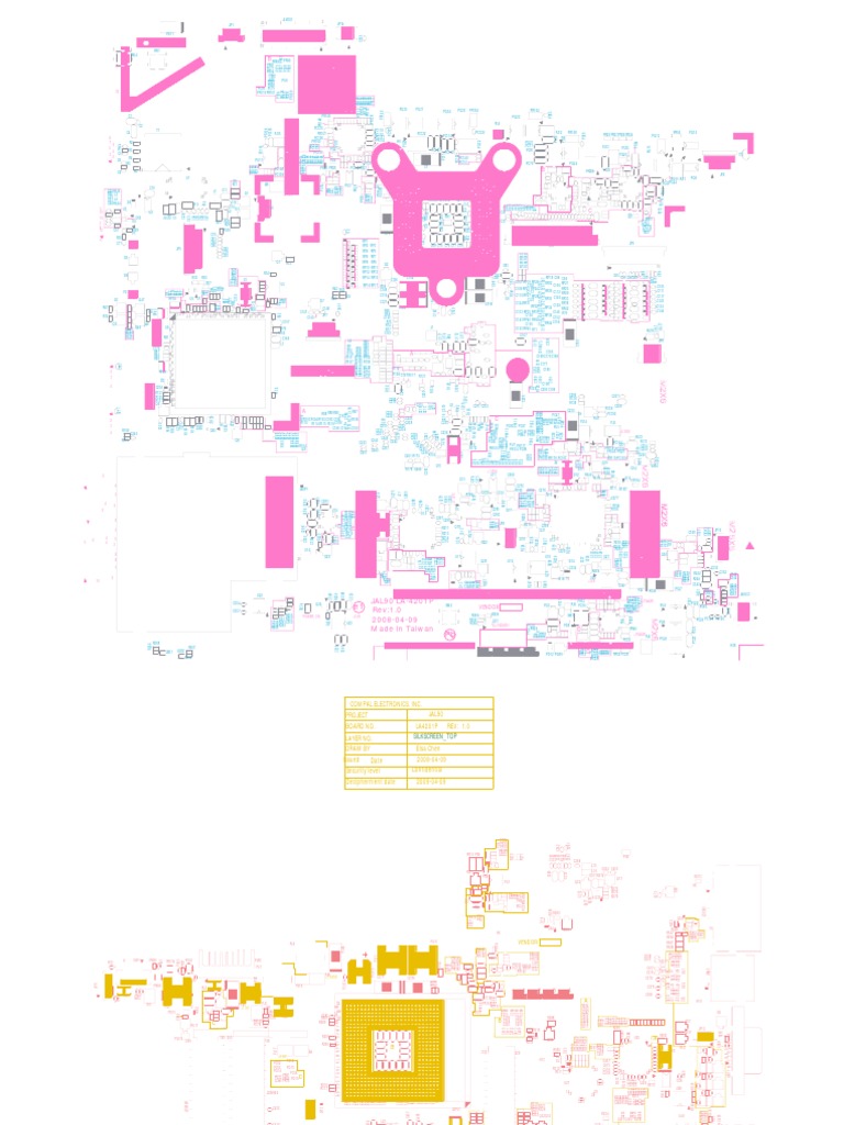 LA-4201P Schematic Overview | PDF