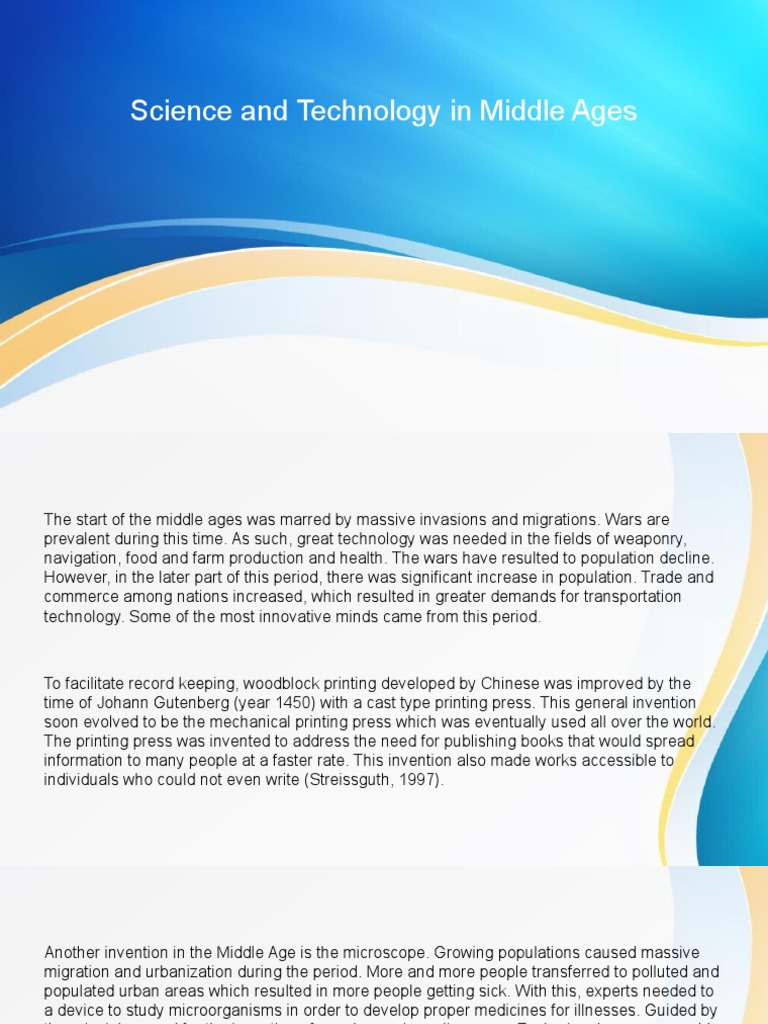 Science, Technology and Society Module 1.2 | PDF | Printing Press ...