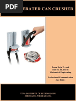 Major Project Reports (PDR, CDR, FDR) Guide | PDF | Engineering Design ...