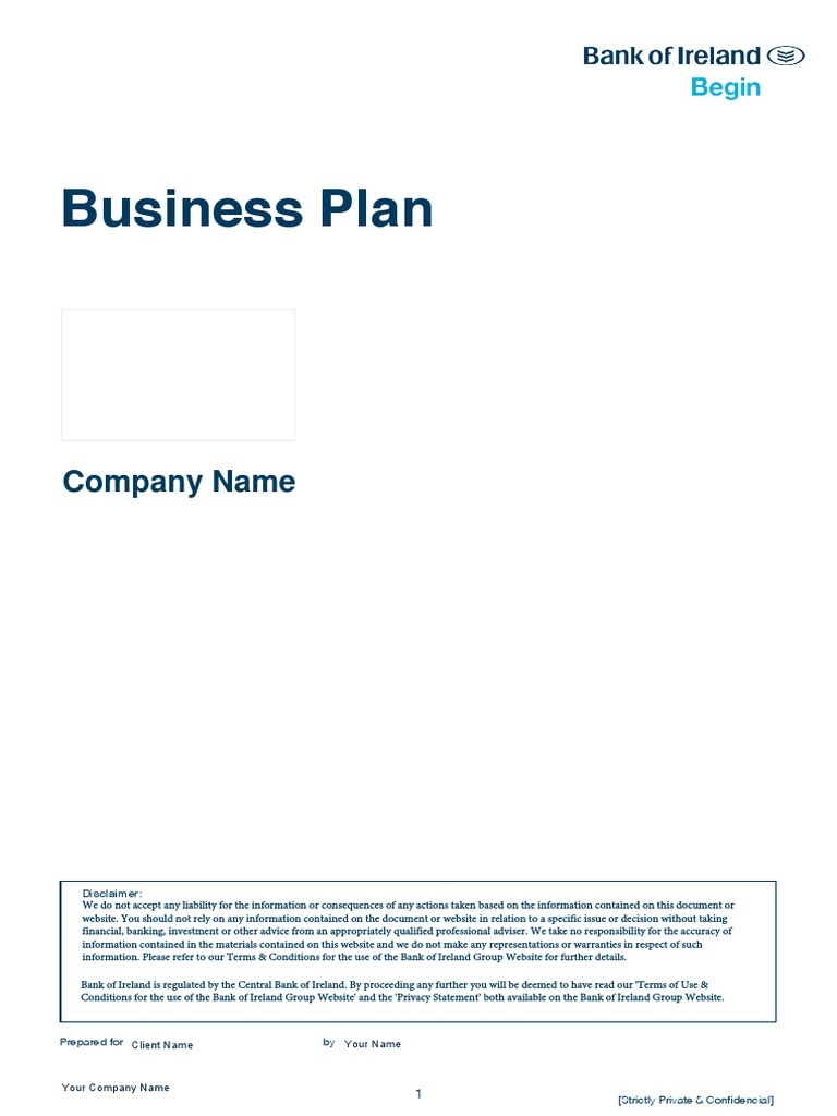 Business Plan Template Interactive | PDF | Marketing | Business