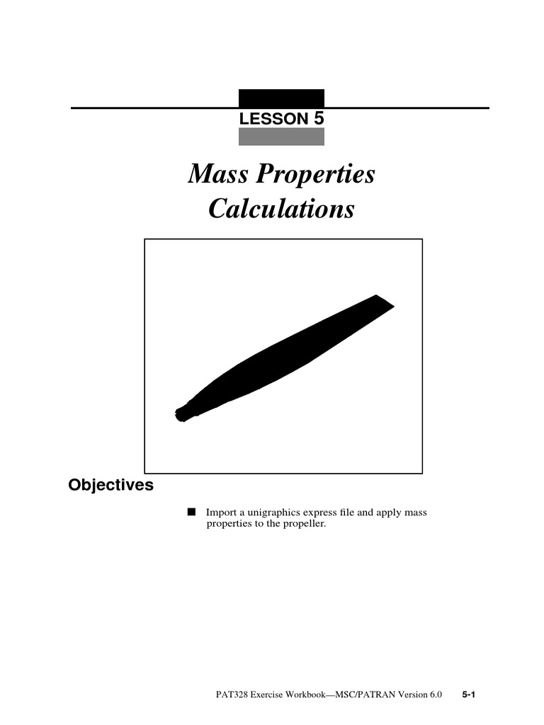Mass Properties Calculation Guide | PDF | Coordinate System | Stress ...