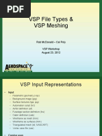 Openvsp Tutorial For Monash Uas: June 2018 | PDF | Drag (Physics) | Airfoil