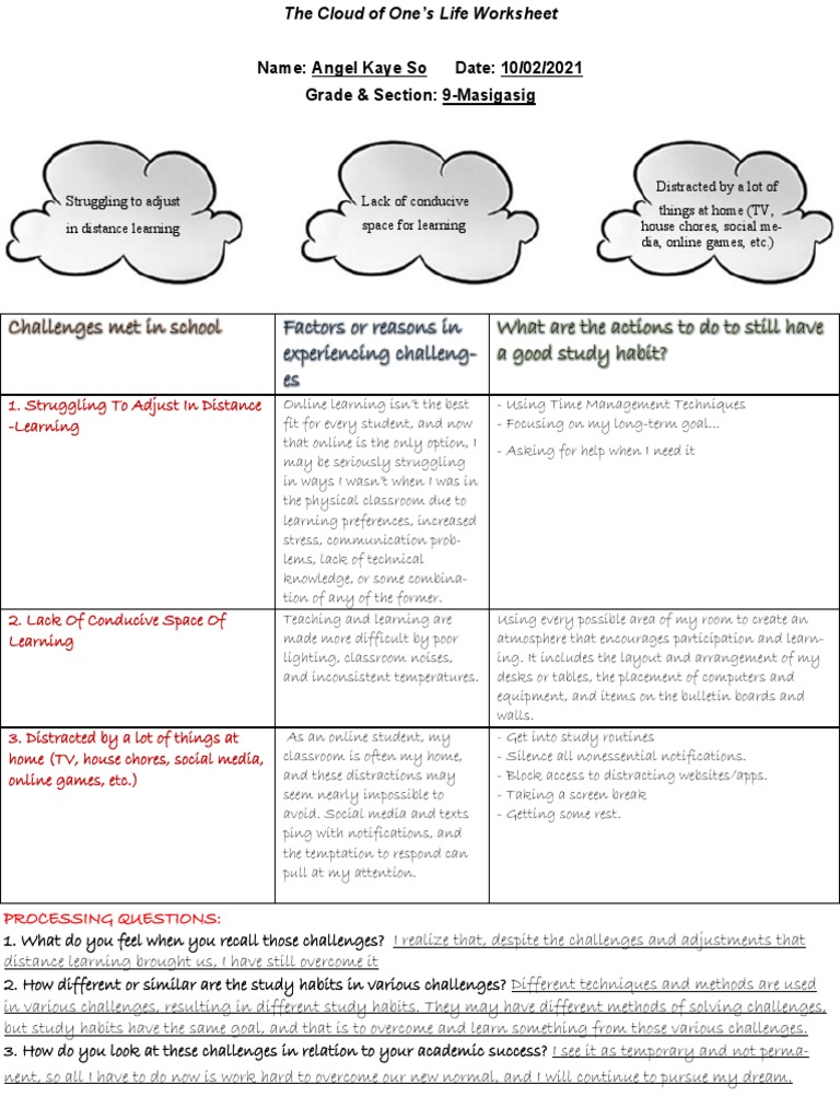 Overcoming Distance Learning Challenges: A Student's Reflection on ...