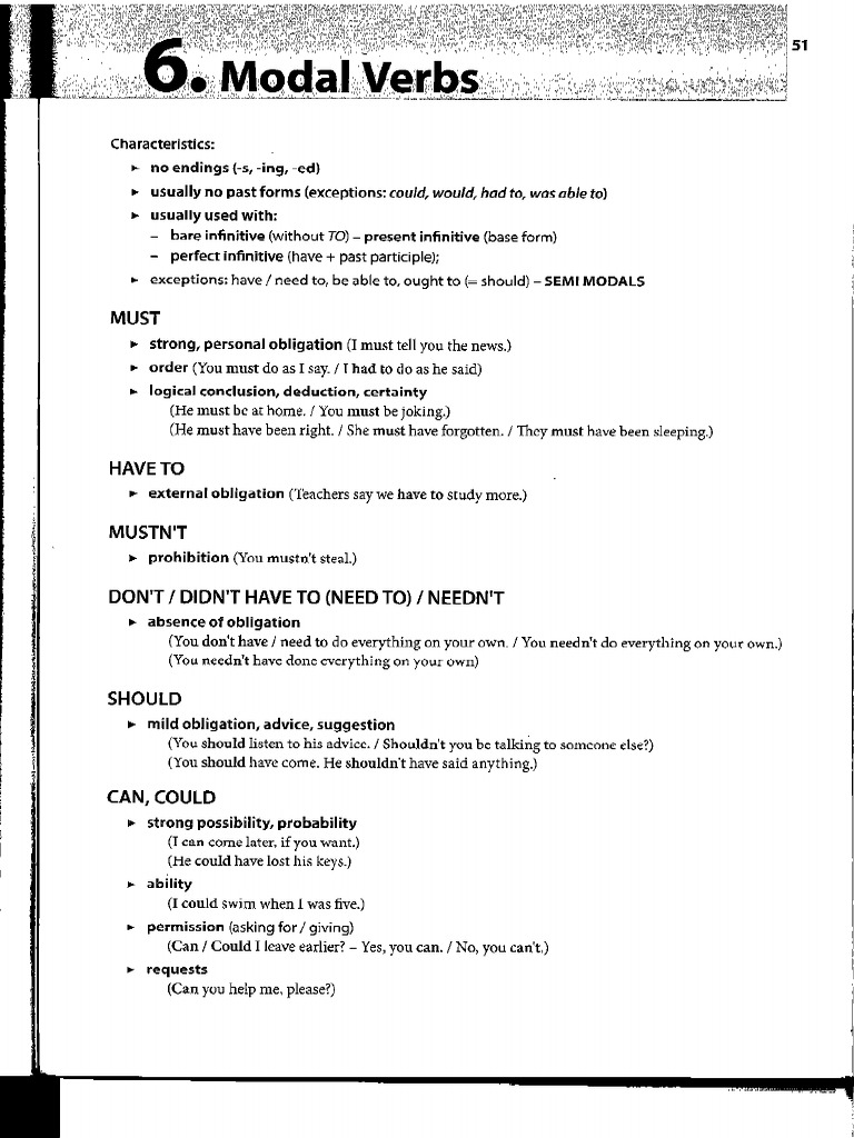 Total - Modal Verbs | PDF
