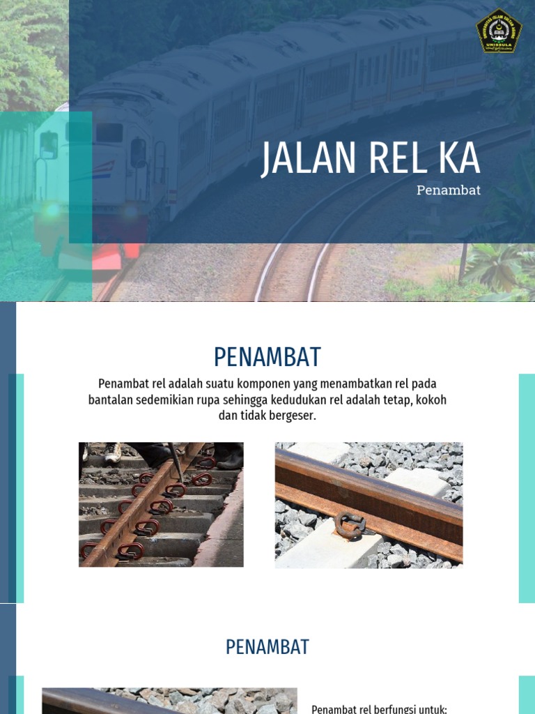 Karakteristik dan Jenis-Jenis Penambat Rel Kereta Api | PDF