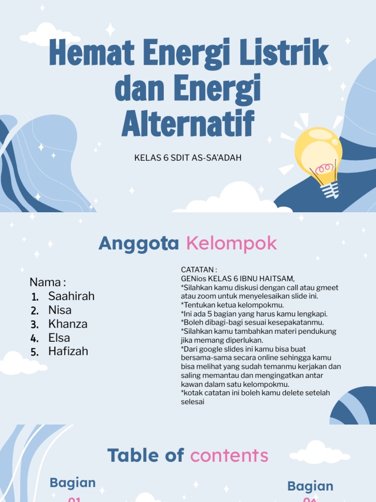 Hemat Energi Listrik dan Energi Alternatif | PDF