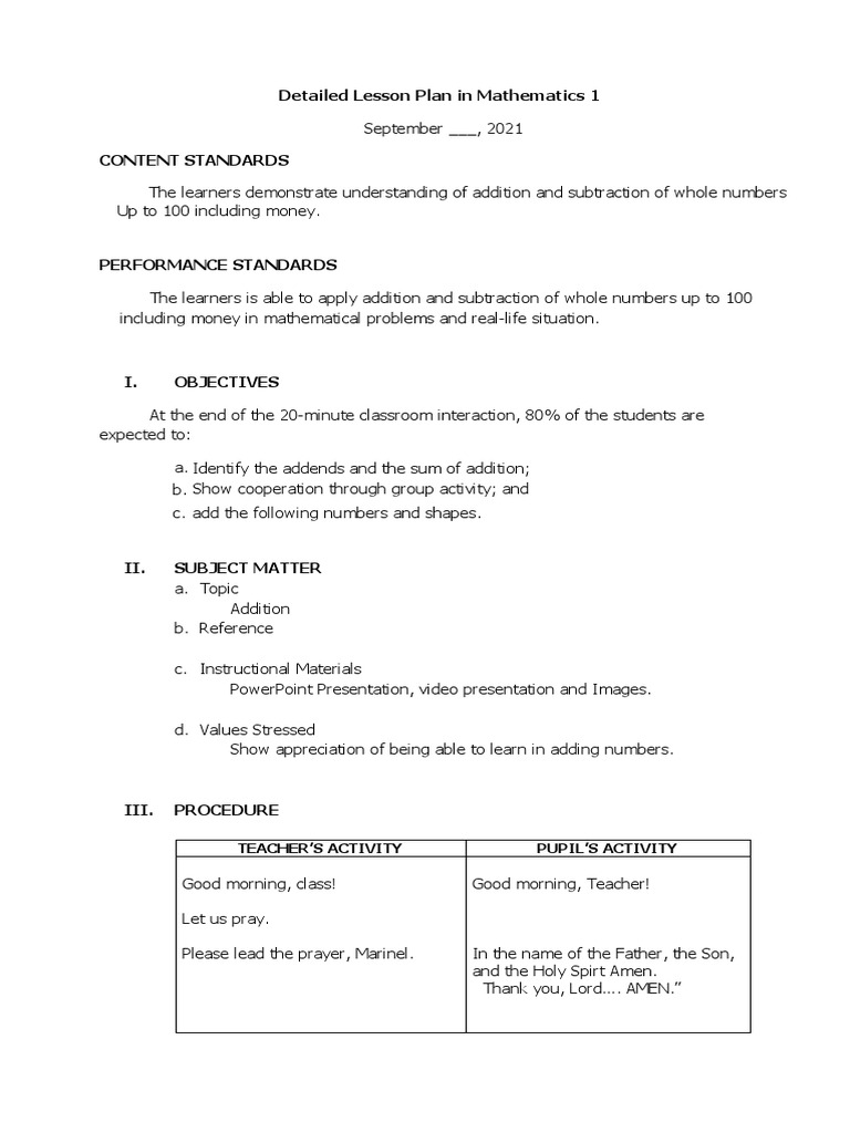 ARRA BELLE BACURIN. A.-Detailed-Lesson-Plan-BEEd-4 | PDF | Teachers | Lesson Plan