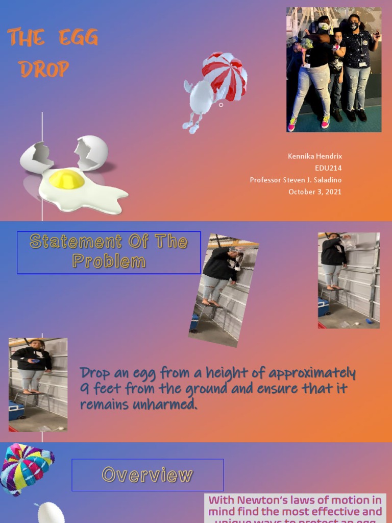 Egg Drop Reflection | PDF | Learning | Force