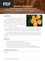 Turmeric Strip Indicator Experiment | PDF