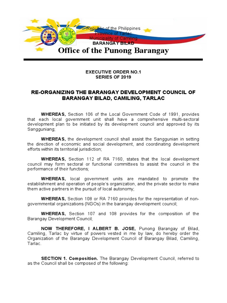 BDC Resolution WHEREAS | PDF | Local Government | Justice