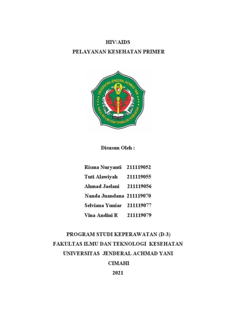 MAKALAH HIV (PKP) | PDF