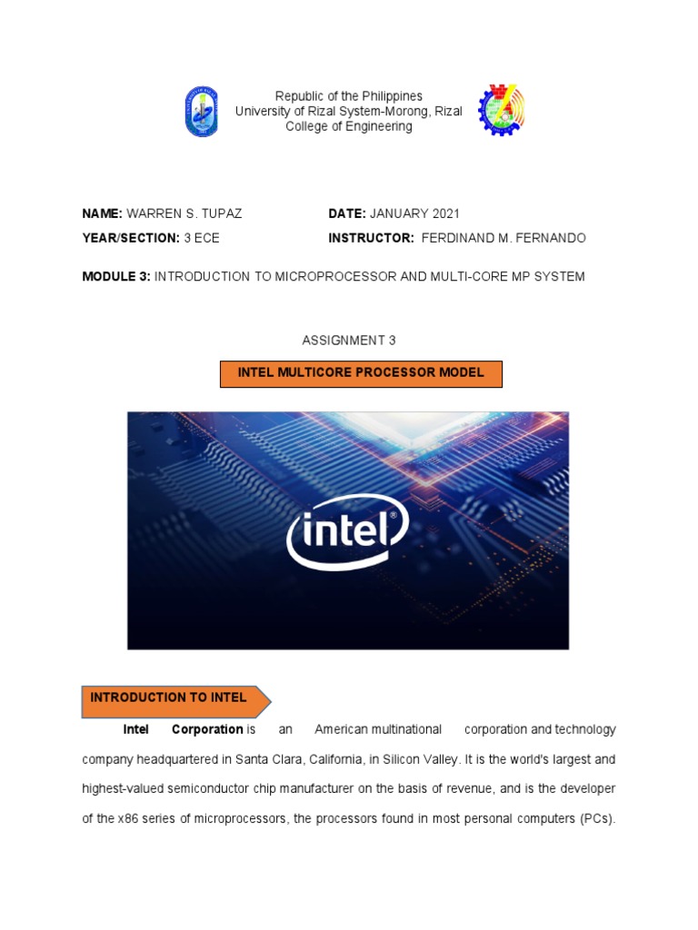 Ece 10 - Microprocessor and Microcontroller System and Design (Module 3) | PDF | Integrated ...