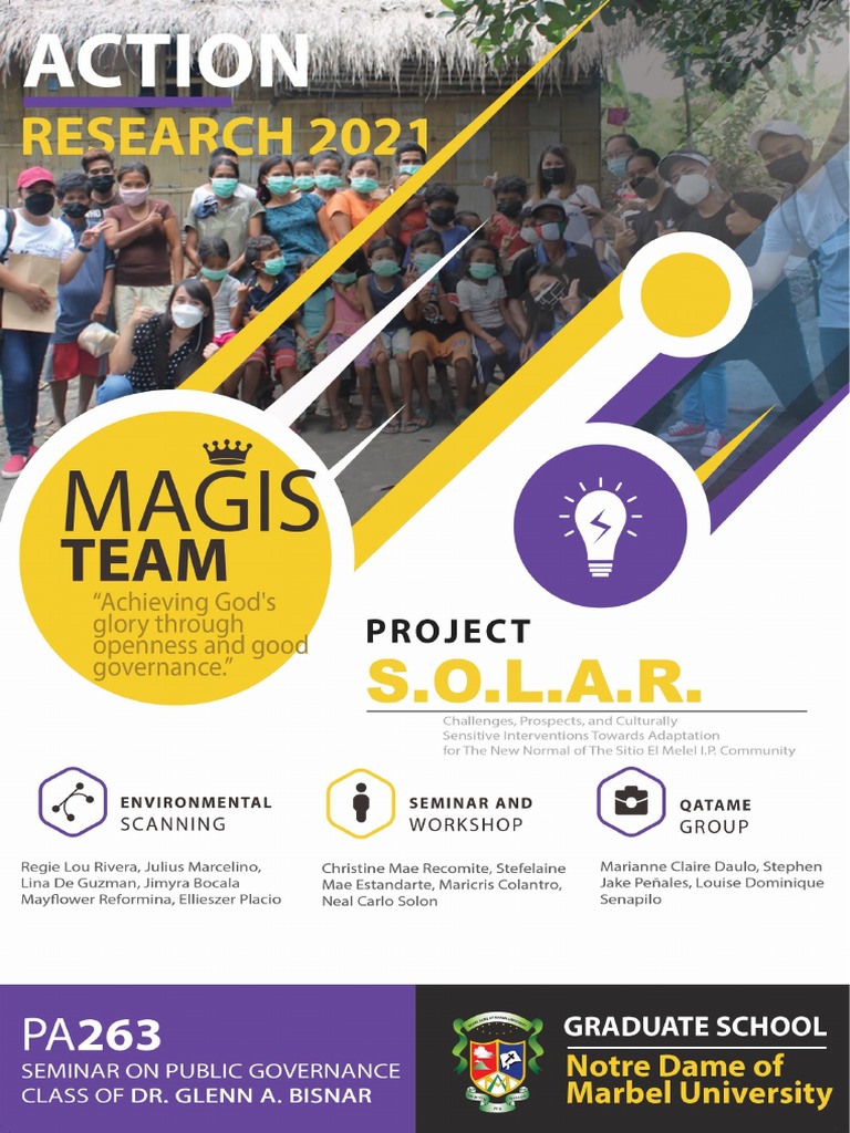 Magis-Team Action Research | PDF | Strategic Management | Psychological ...