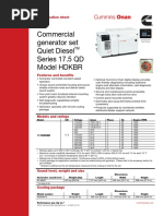 Generator Operation Manual | PDF | Diesel Engine | Electric Generator