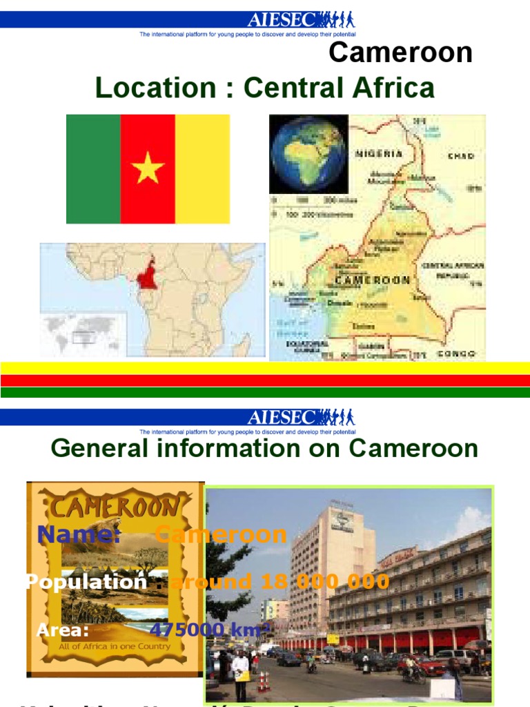 Country Cameroon Presentation | PDF | Cameroon