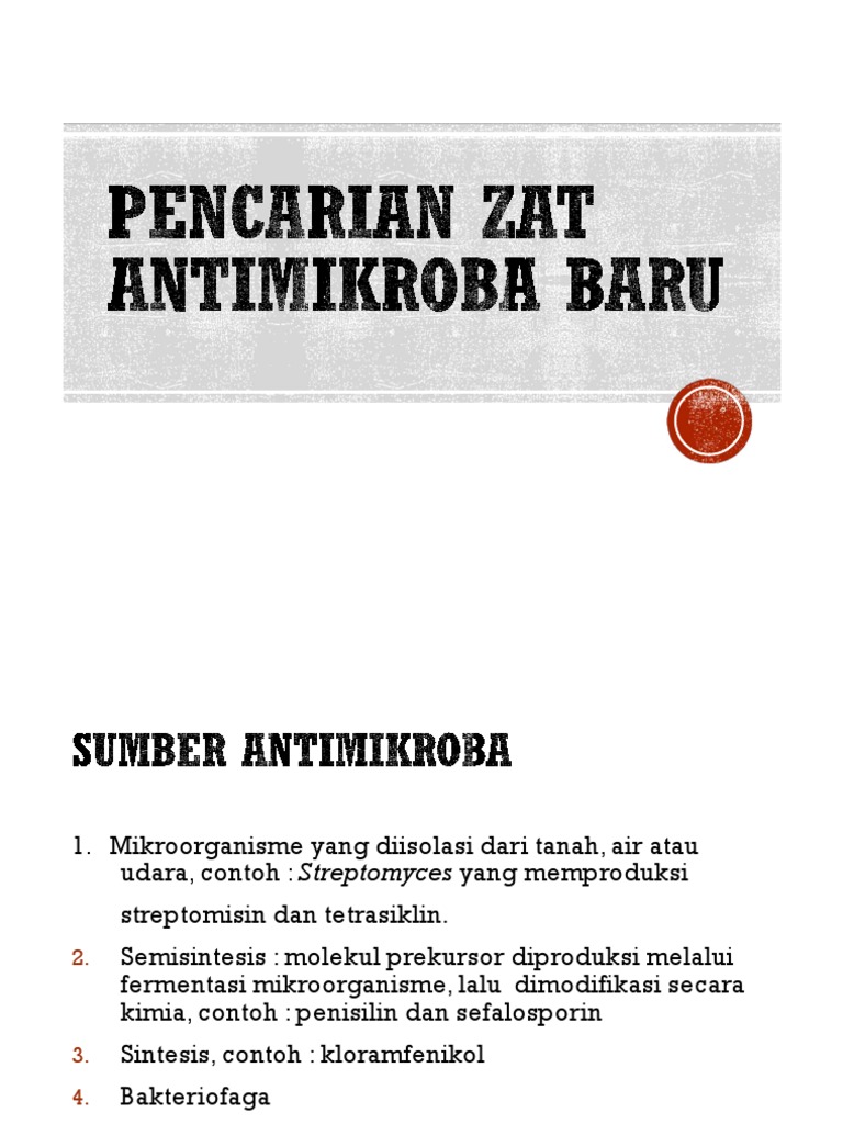 Seleksi Zat Antimikroba dari Lingkungan | PDF | Sains & Matematika