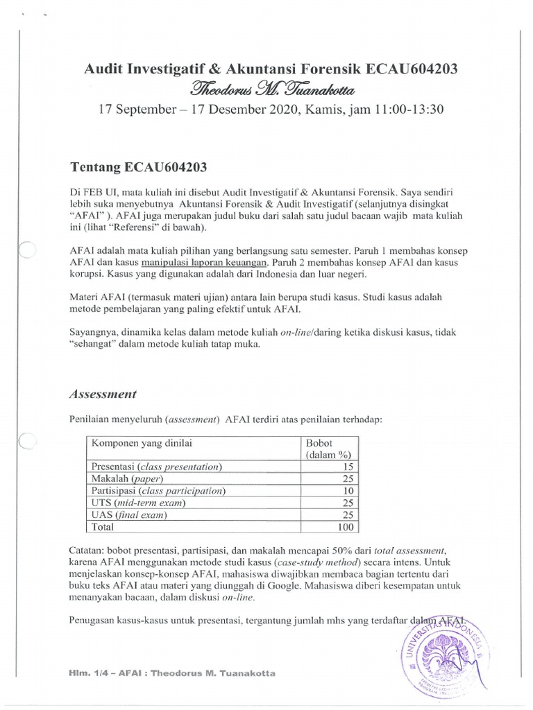 Investigative Auditing and Forensic Accounting | PDF