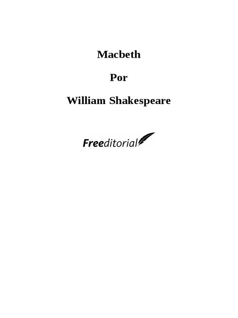 Macbeth | PDF