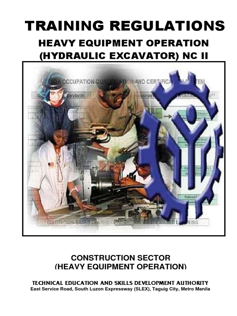 Hydraulic Excavator Operation NC II | PDF | Competence (Human Resources ...