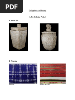 Pre-Colonial Art in the Philippines | PDF
