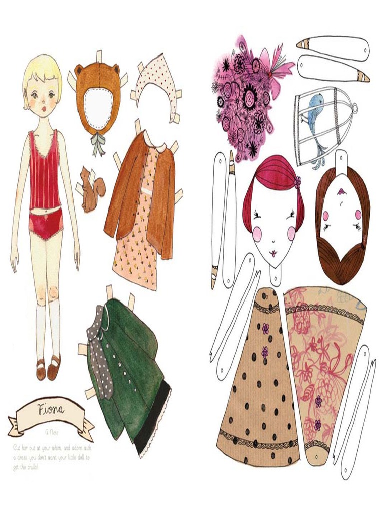 Paper Dolls Printables | PDF
