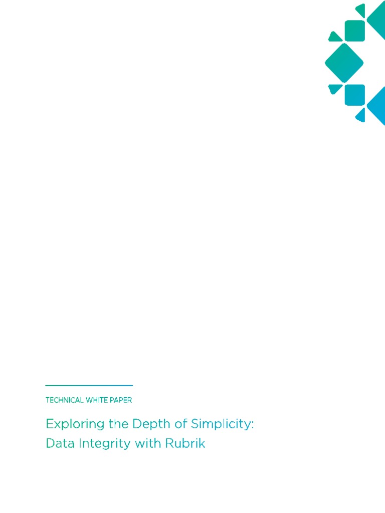Data Integrity With Rubrik | PDF | Hard Disk Drive | Replication (Computing)