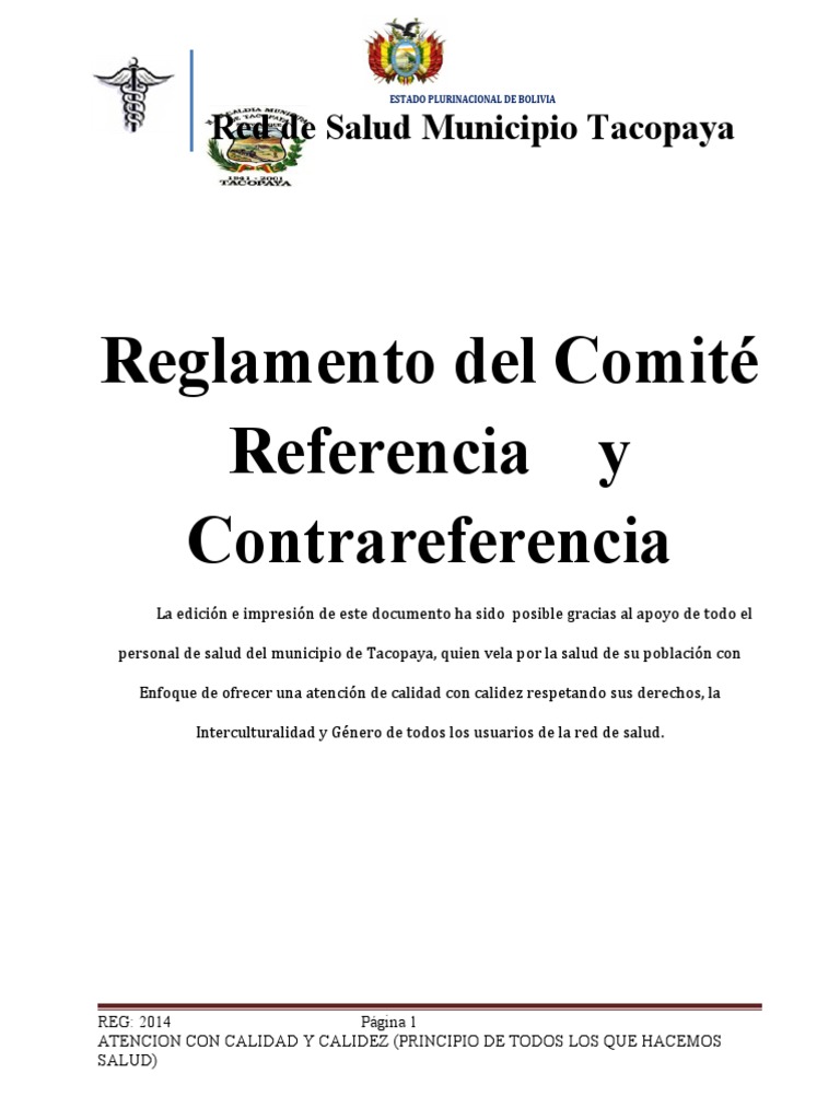 Reglamento Comite | PDF | Hospital | Evaluación