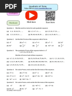 Linear Sequences Worksheet | PDF | Mathematics | Mathematical Analysis