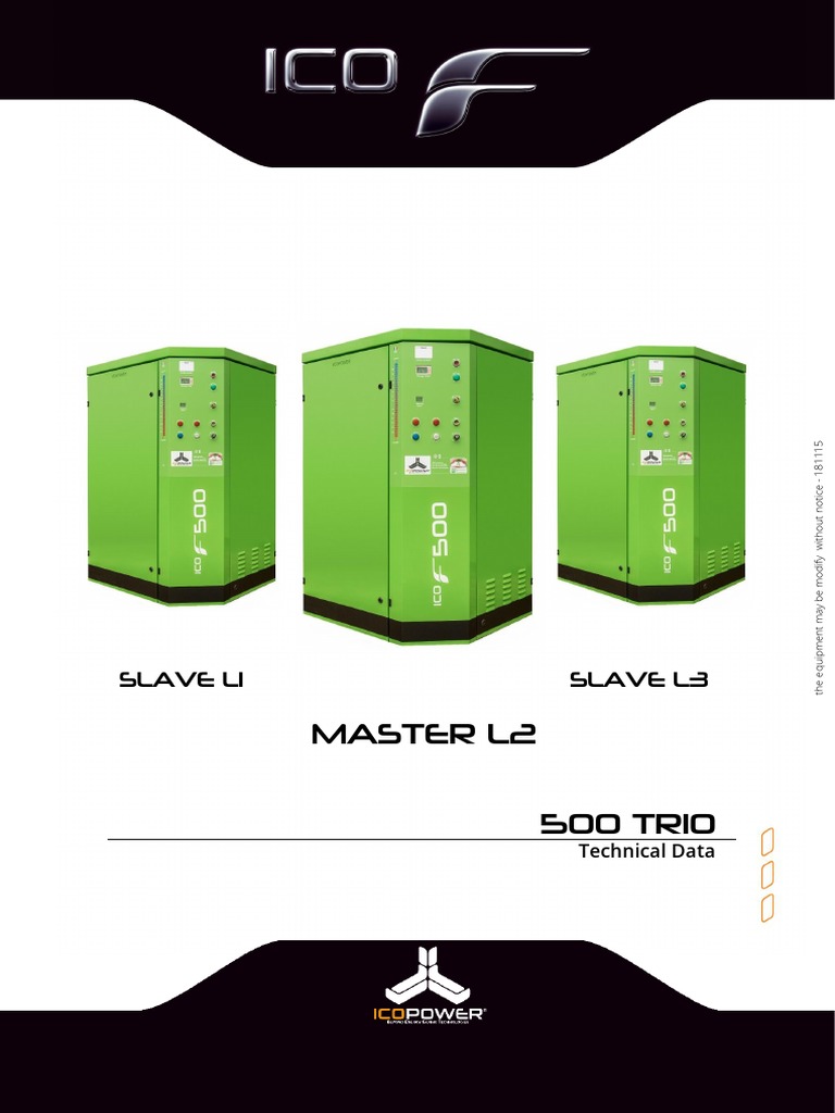 Master L2 500 TRIO: Slave L1 Slave L3 | PDF | Electrical Engineering | Electrical Components