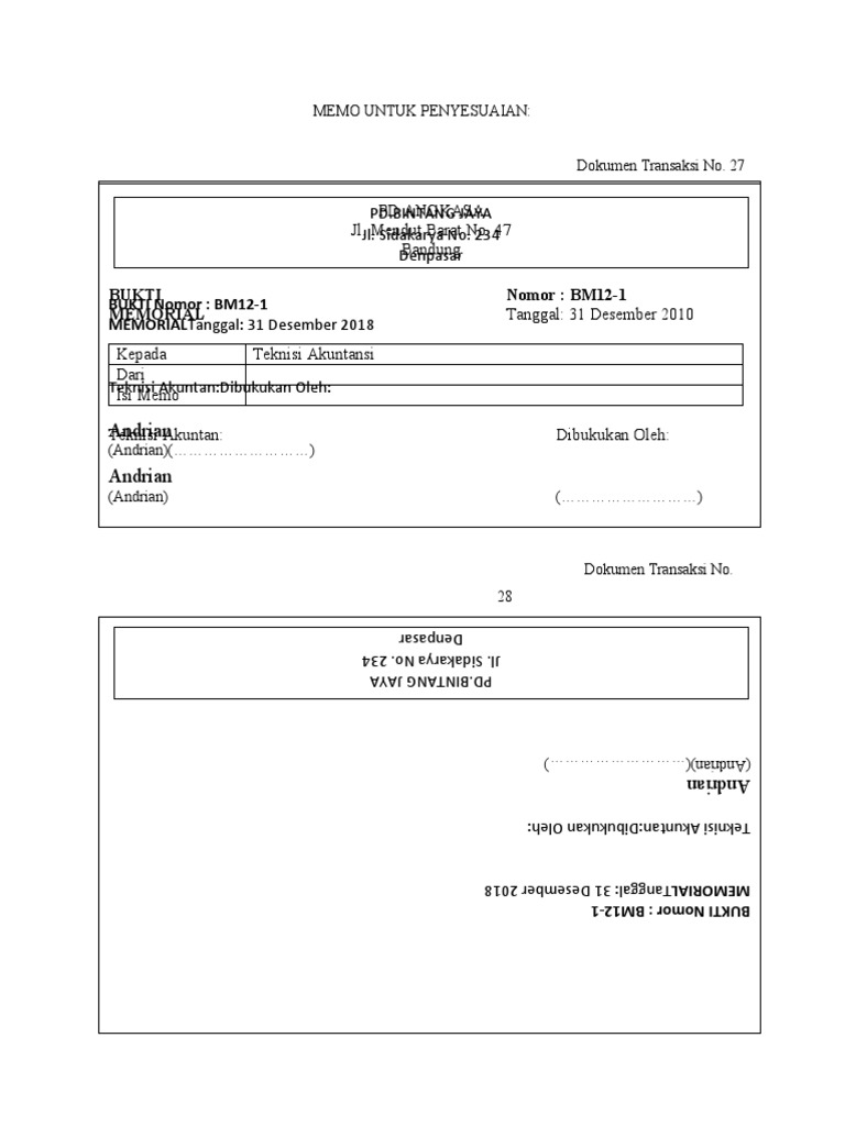 Ajp Dagang PT - Bintang Jaya | PDF