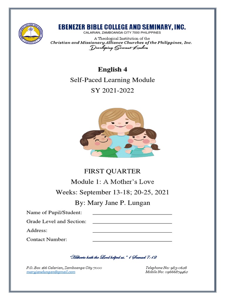 English 4 Module 1 FINAL | PDF | Noun | Word