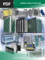 Product Sheet Camfil Megalam HEPA and ULPA Mini Pleat Panel Air Filter ...