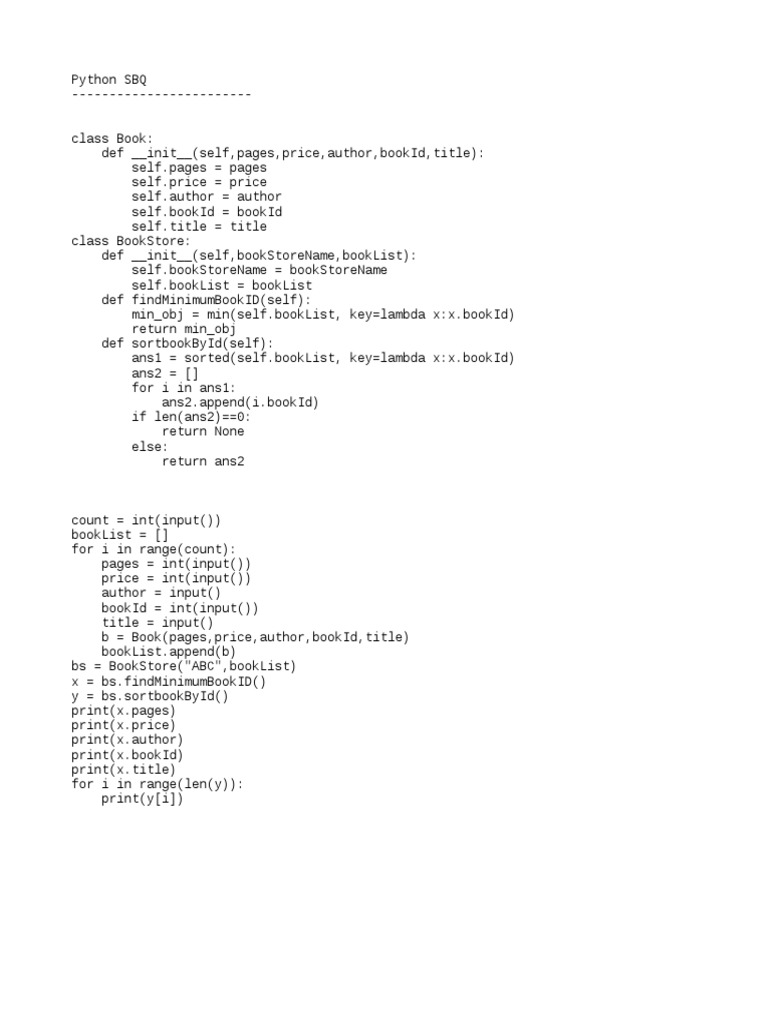 Mock SBQ 2 Solution | PDF